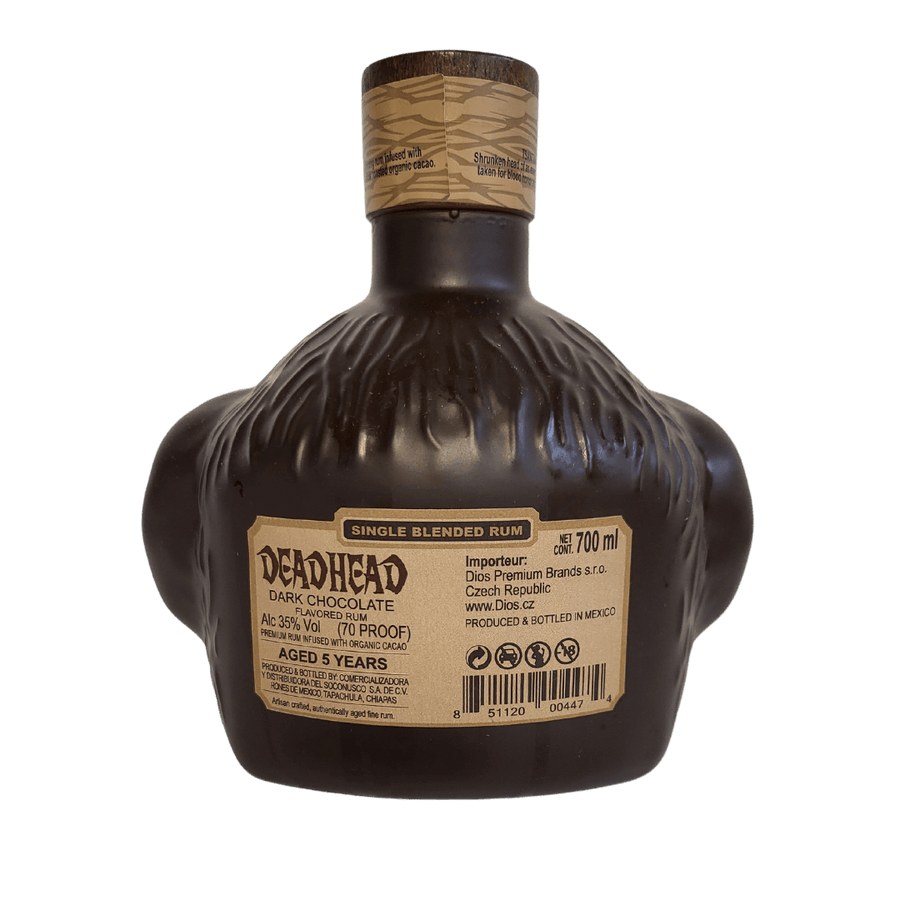 Deadhead Rum Dark Chocolate Flavored 35% Vol. 0,7l – MexicoMiAmor