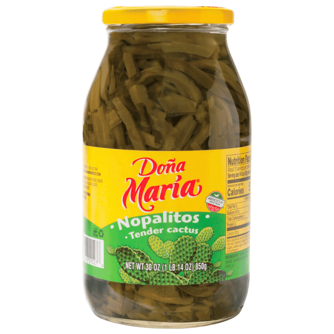 Nopales Kaktus Streifen im großen Glas von Dona Maria 850g – MexicoMiAmor