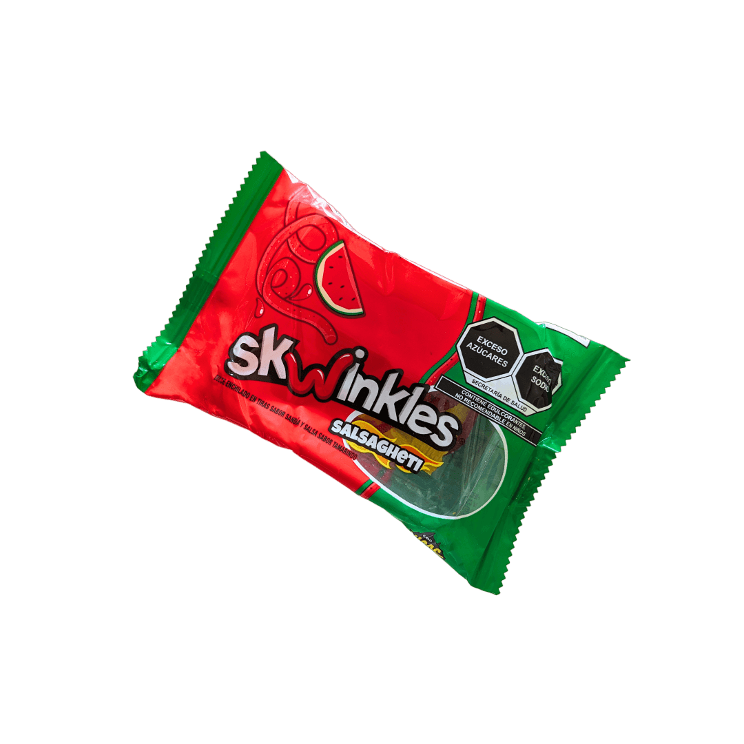 Skwinkles Salsagheti Sandia mexikanische Süßigkeit von Lucas 1 Stück 2 ...