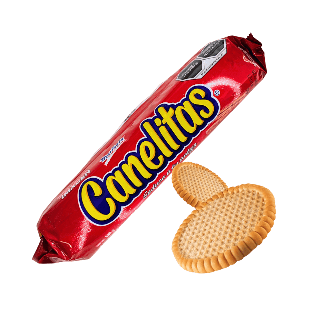 Canelitas cinnamon and sugar cookies from Marinela 180g – MexicoMiAmor