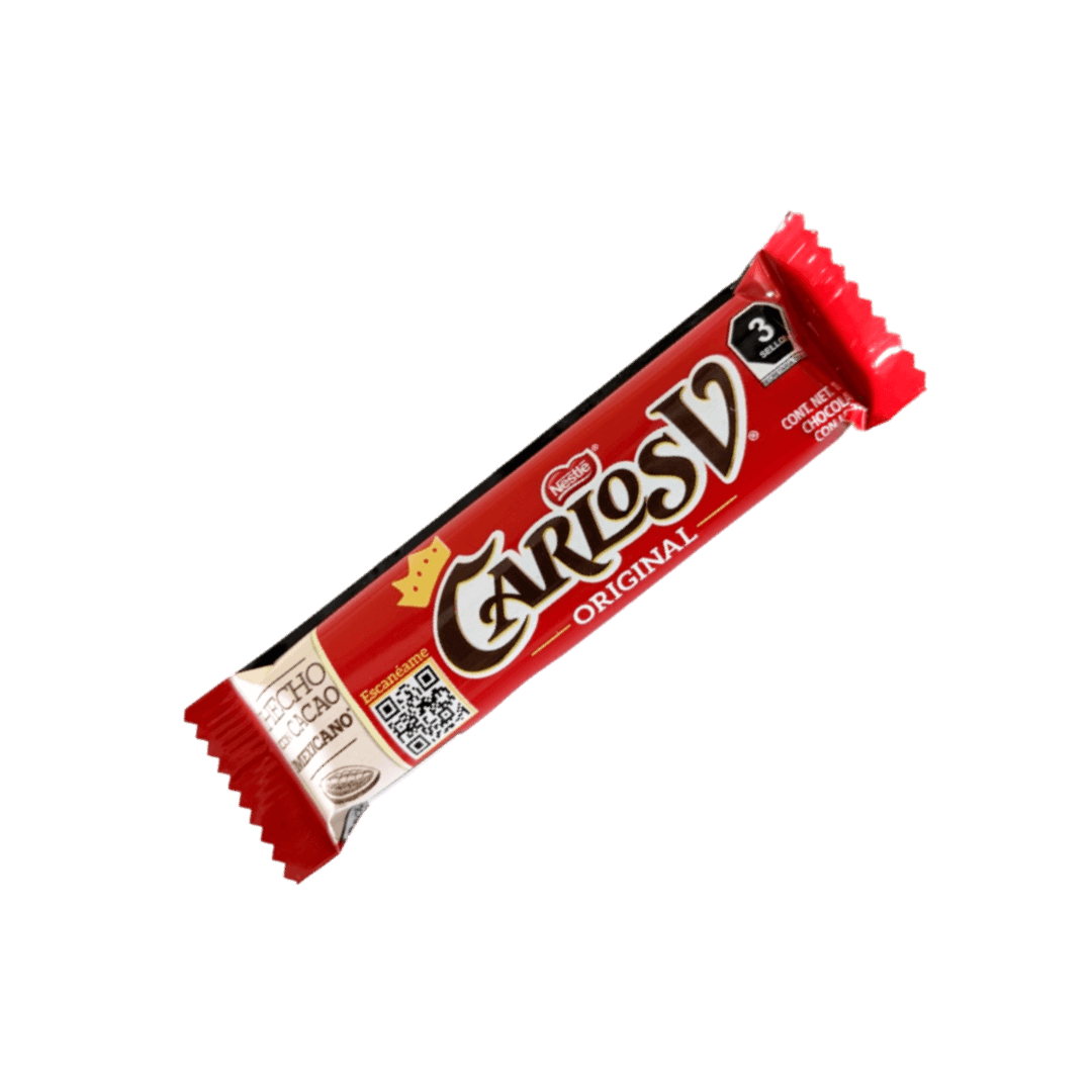Chocolate Carlos V / Nestlé 18g (1 St.) – MexicoMiAmor