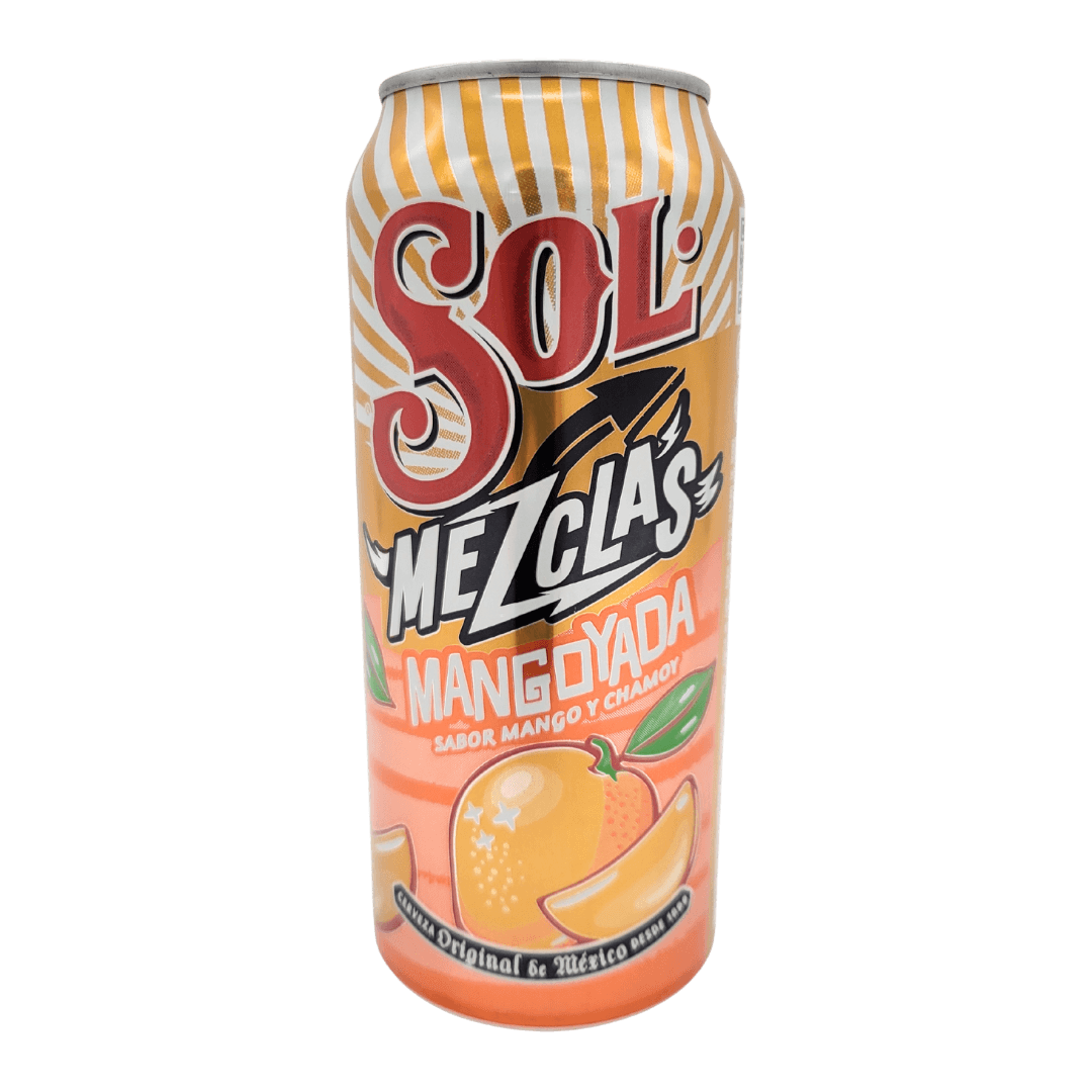 Sol Beer Mixes Mangoyada Mango and Chamoy Beer Mix 473ml 2.5% ABV ...