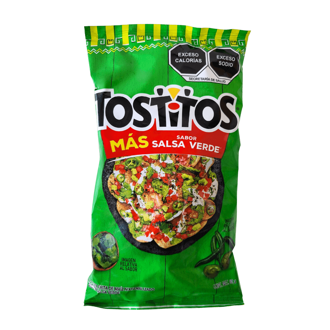 Tostitos Salsa Verde Tortilla Chip Snack from Frito Lay 62g – MexicoMiAmor