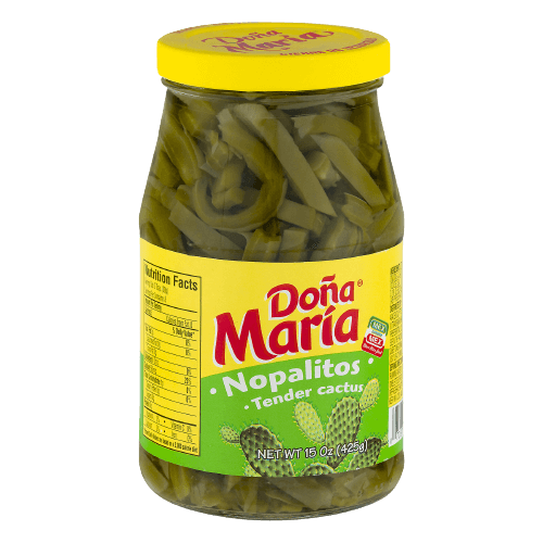 Nopales cactus strips in jar from Dona Maria 425g – MexicoMiAmor